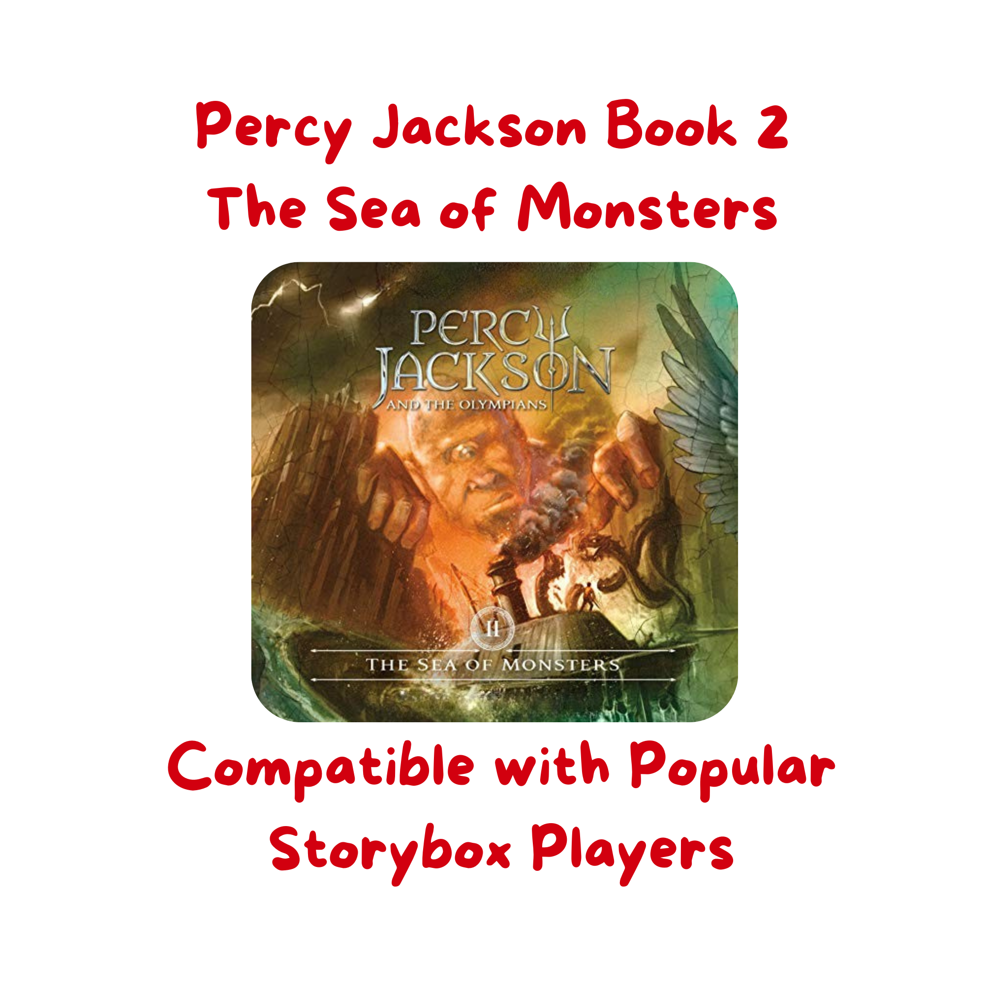 Percy Jackson Book 2 - The Sea of Monsters – Creative kids Audio