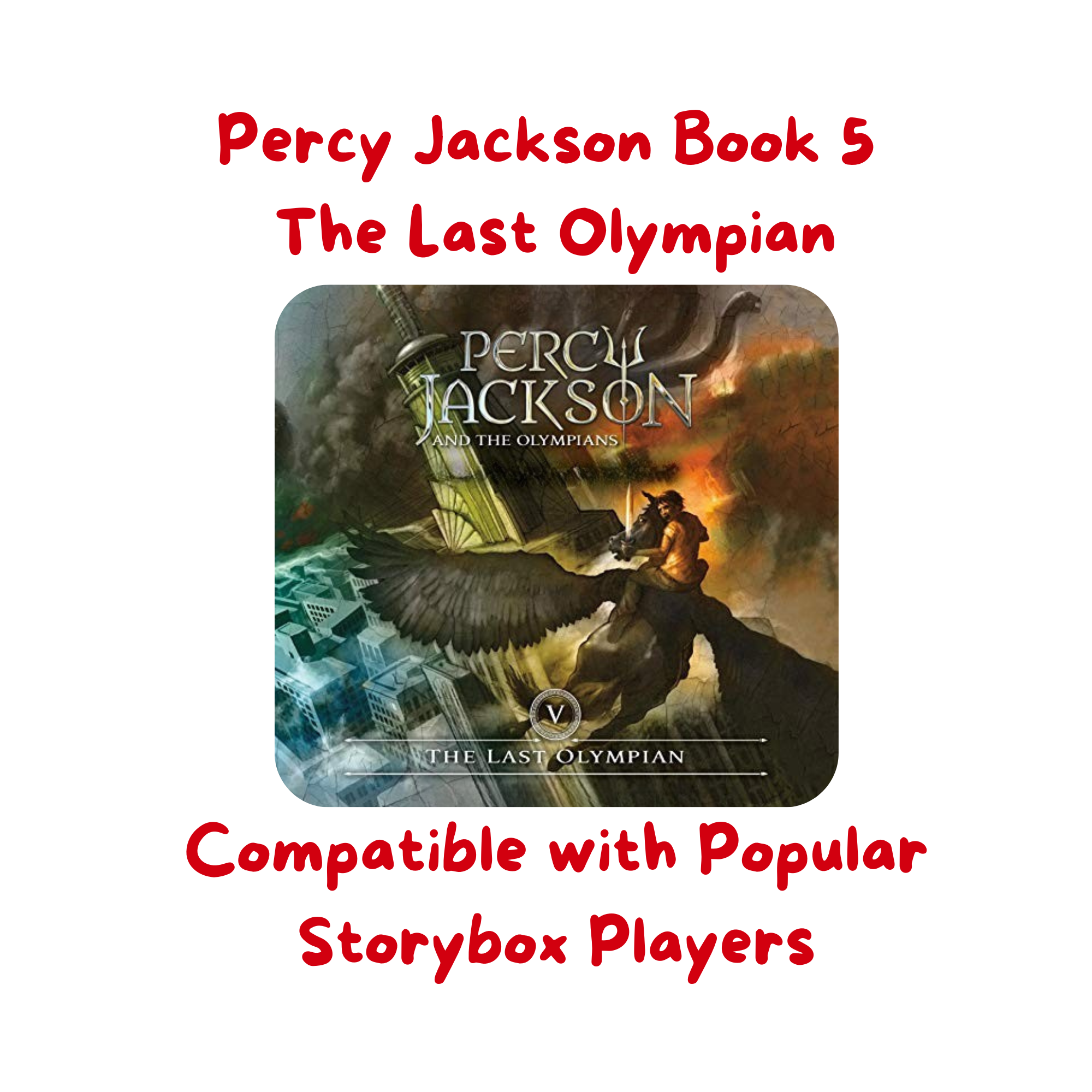 Percy Jackson Book 5 - The Last Olympian – Creative kids Audio