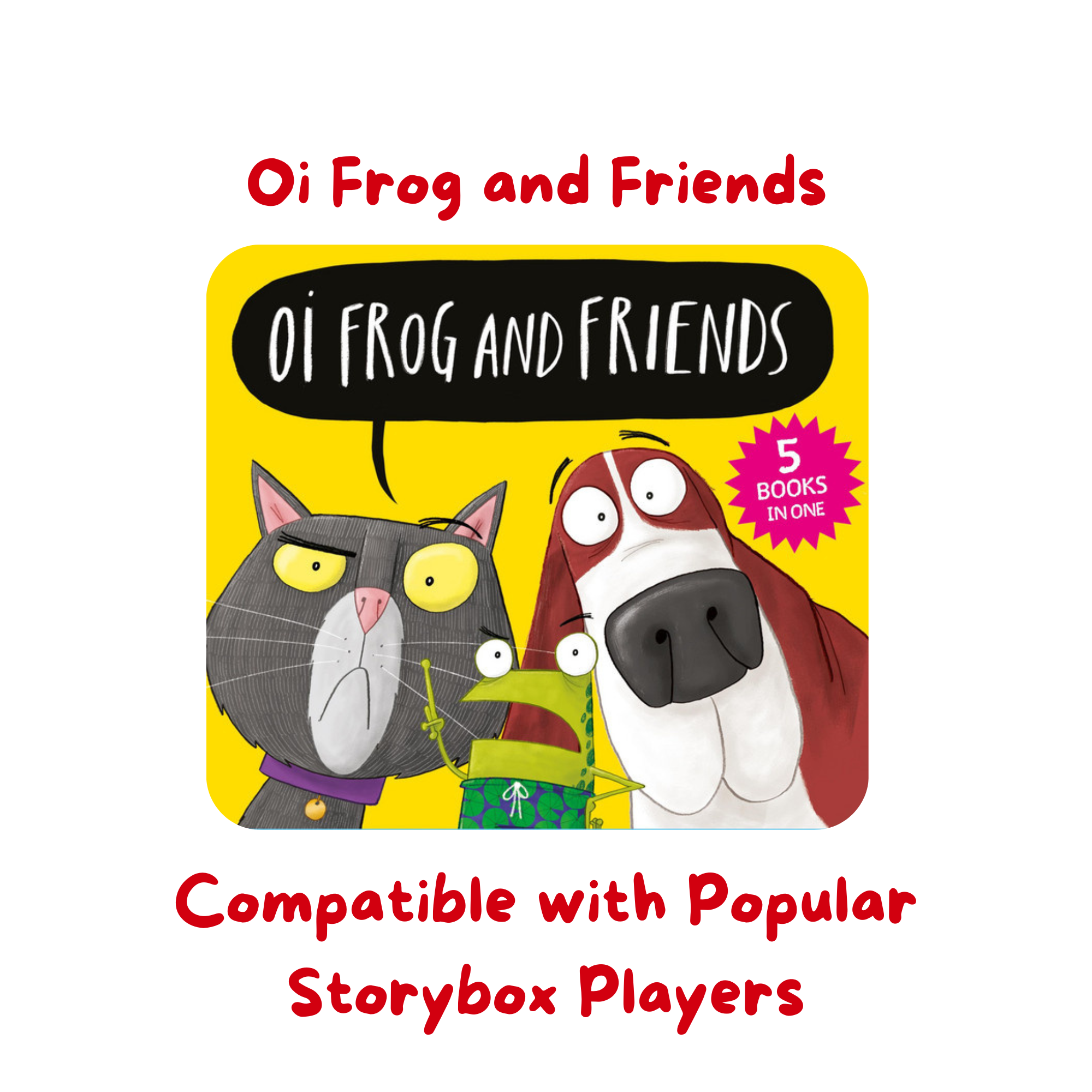 Oi Frog and Friends! – Creative kids Audio