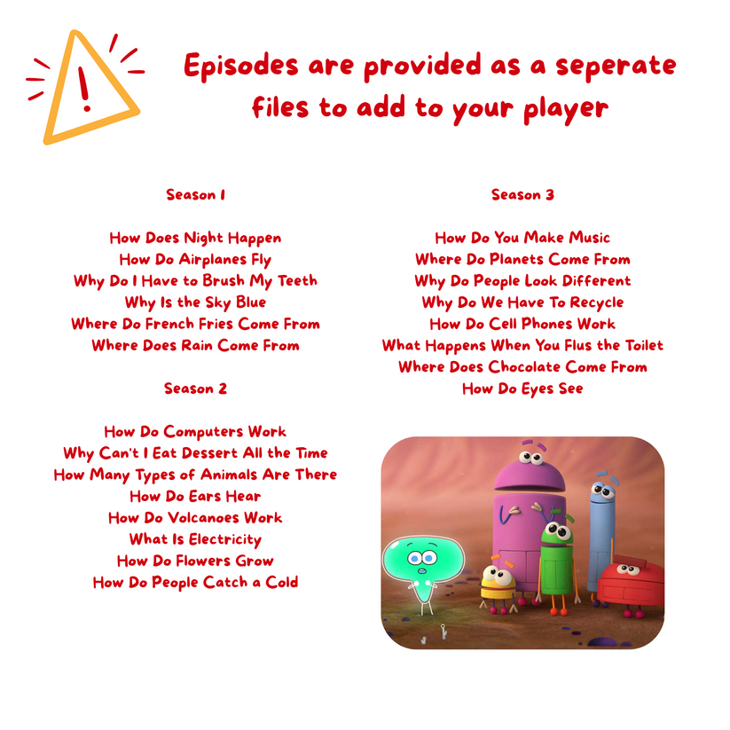 Ask The Storybots - Season 1-3 – Creative kids Audio