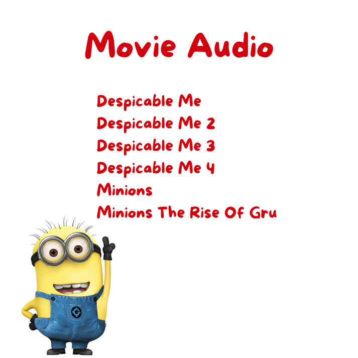 Despicable Me & Minions Movie Collection – Creative kids Audio