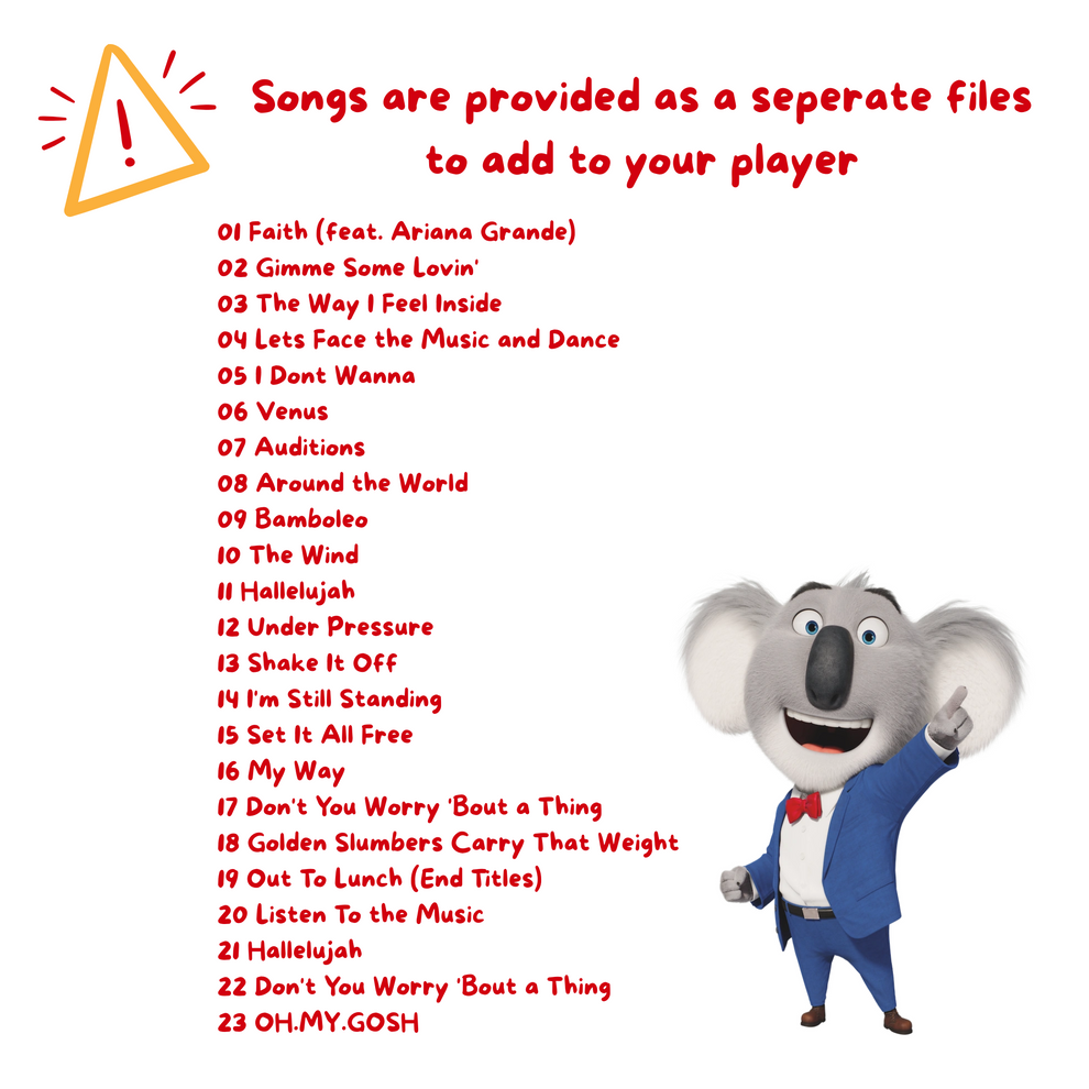 Sing - Soundtrack – Creative kids Audio