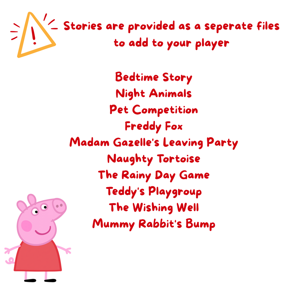 Peppa Pig - Bedtime Stories – Creative kids Audio