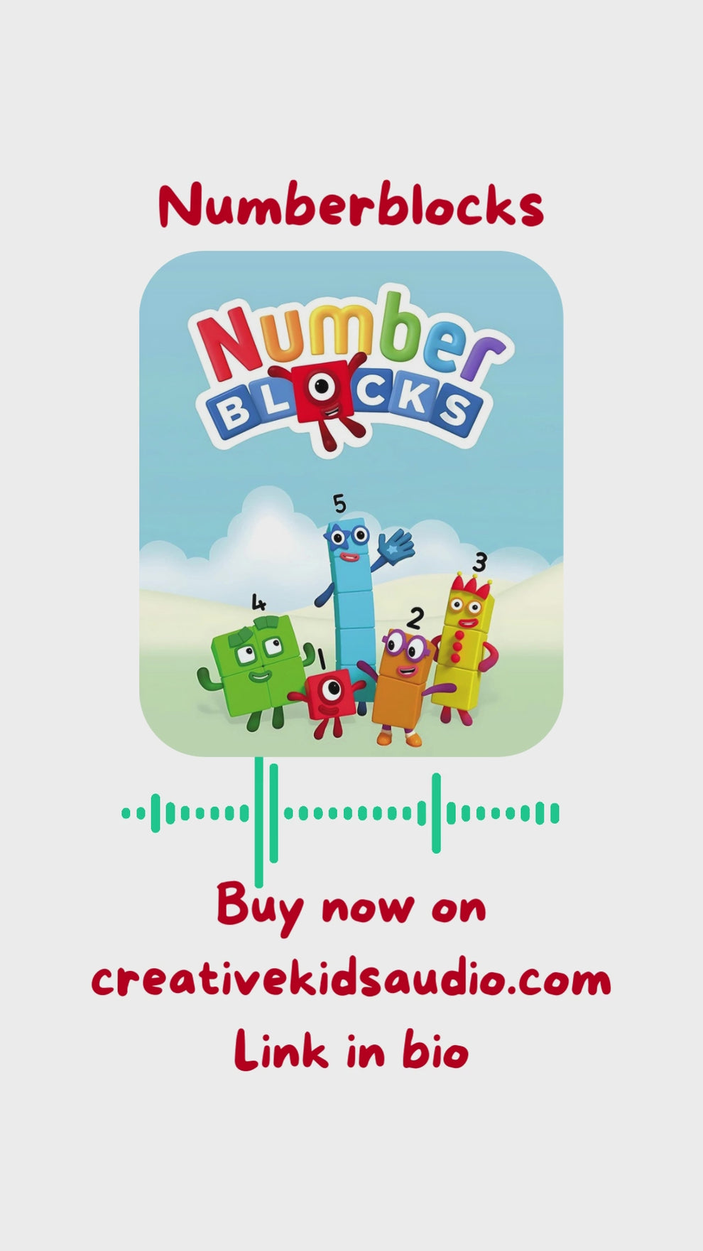 Numberblocks – Creative kids Audio